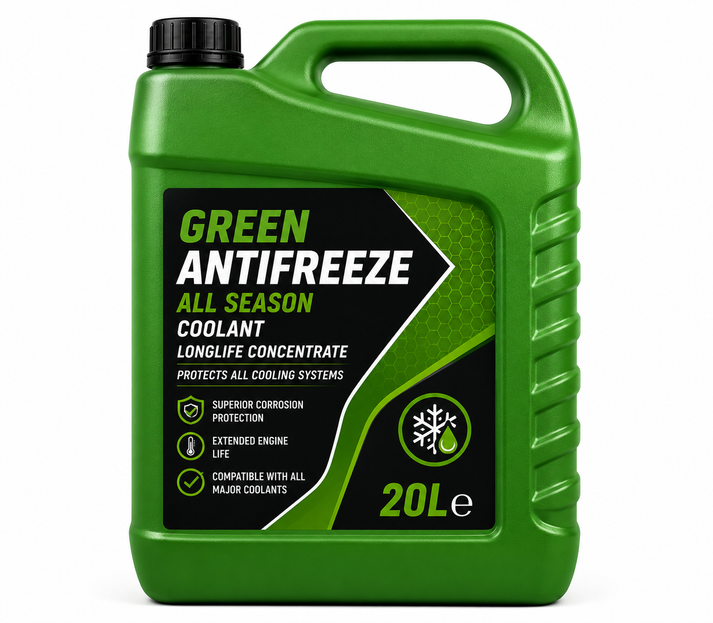 Green Antifreeze Summer Coolant Longlife Concentrate 20L – Automax ...